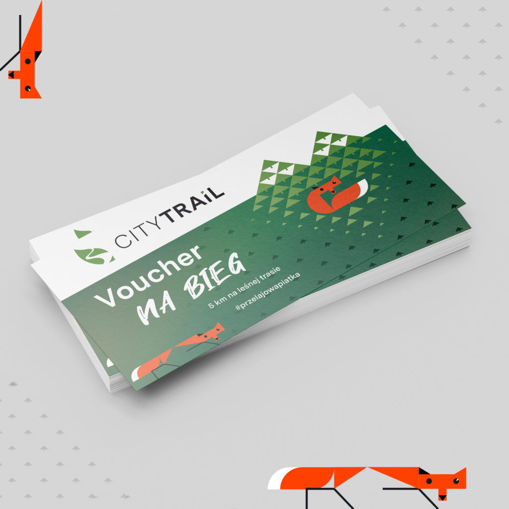 Pakiet startowy na bieg CITY TRAIL 2024/2025, voucher podarunkowy ...